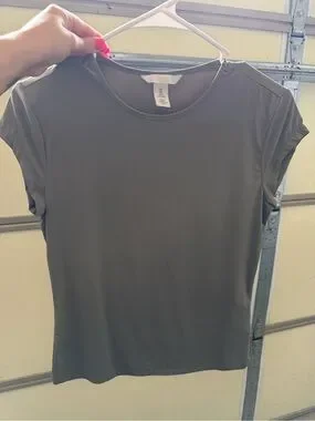 H&M | Tops | Womens Hm Skims Dupe Size Small Gray Top | Poshmark